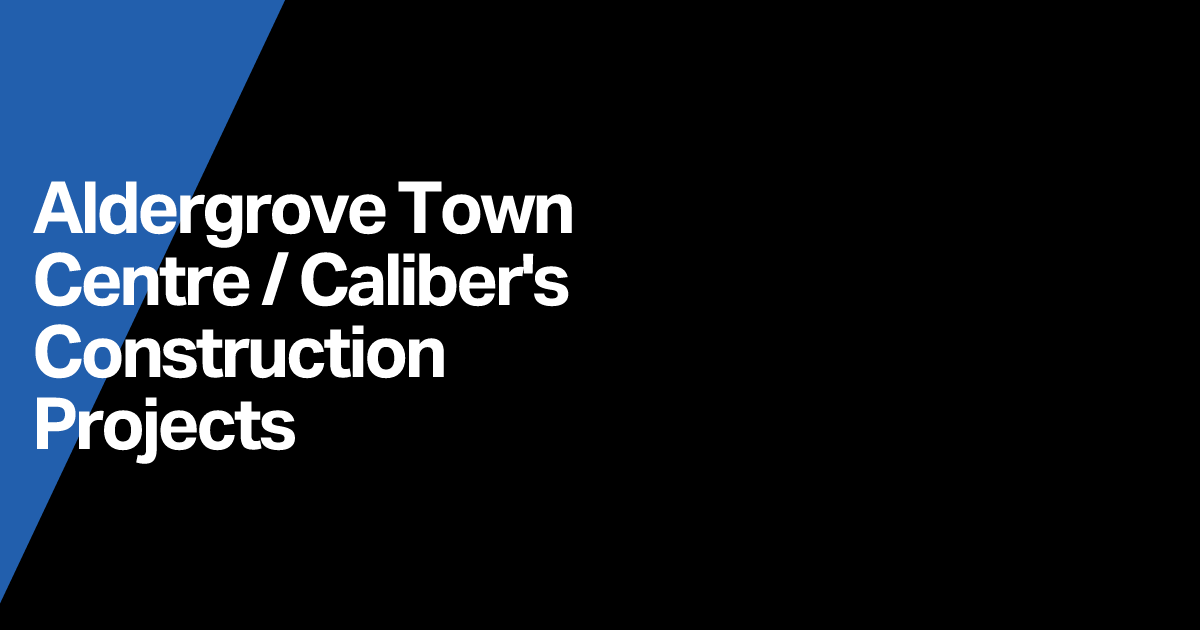 Aldergrove Town Centre / Caliber's Construction Projects
